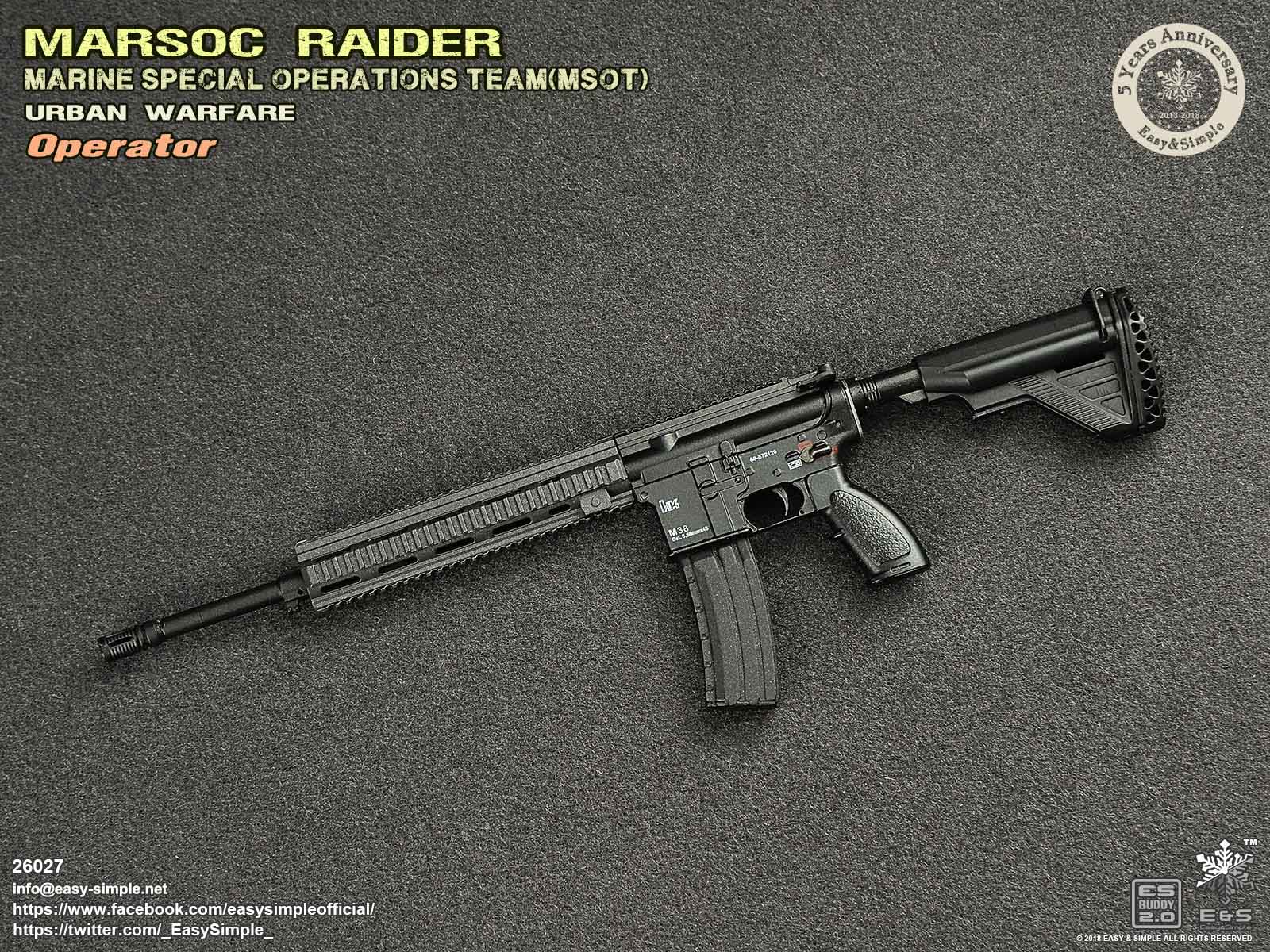 Easy&Simple 26027 MARSOC Raider Urban Warfare Operator