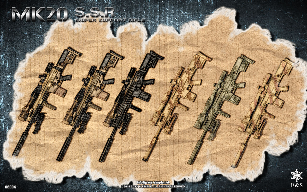 Easy&Simple 06004 MK20 SSR Sniper Support Rifle