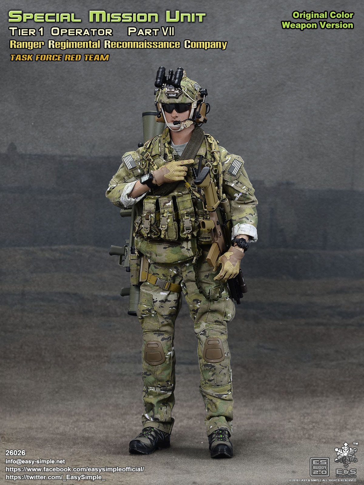 Easy&Simple 26026 SMU Tier-1 Part VII Ranger Regimental Reconnaissance ...