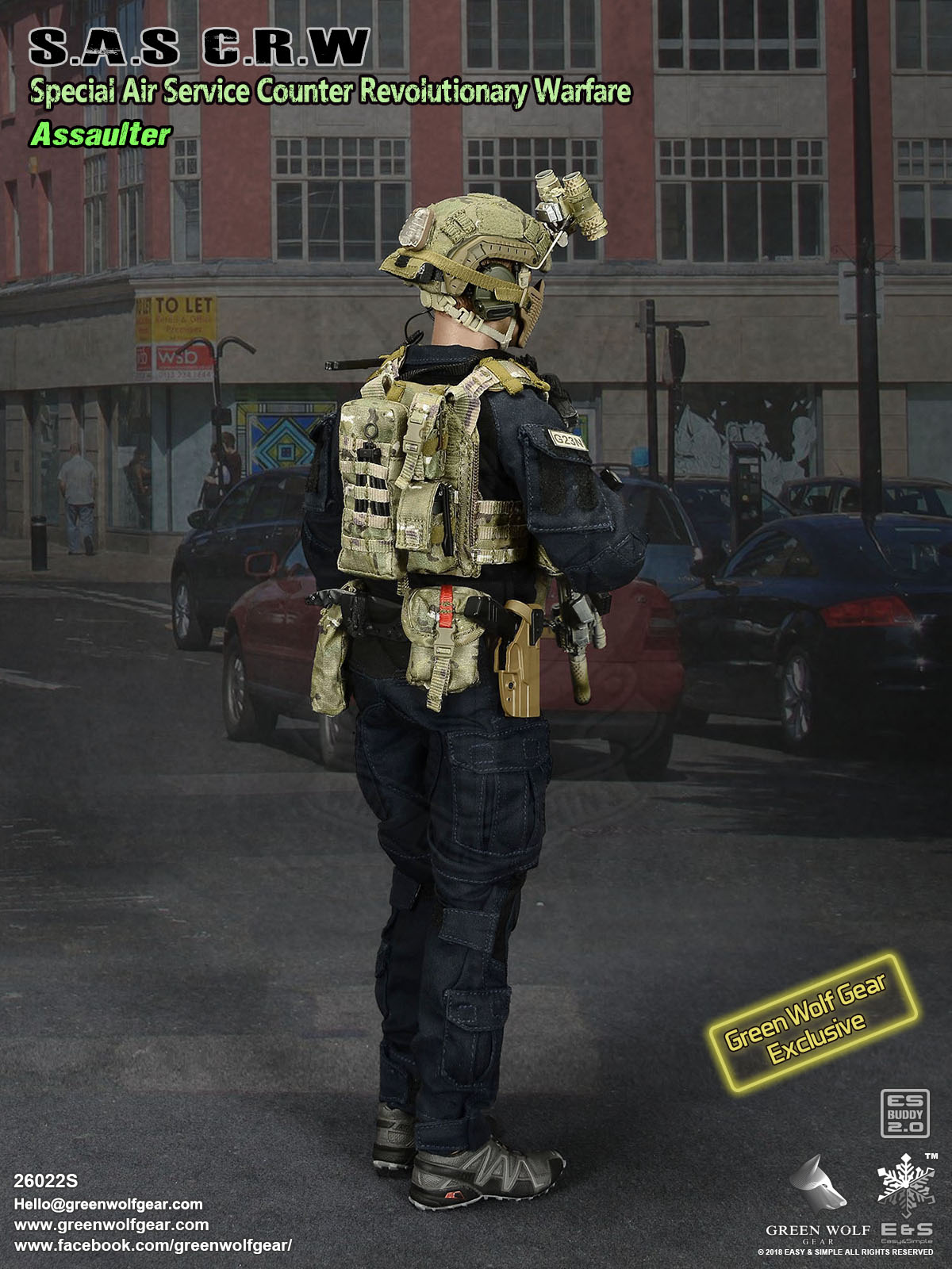 Easy&Simple 26022S S.A.S Counter Revolutionary Warfare Assaulter - GWG