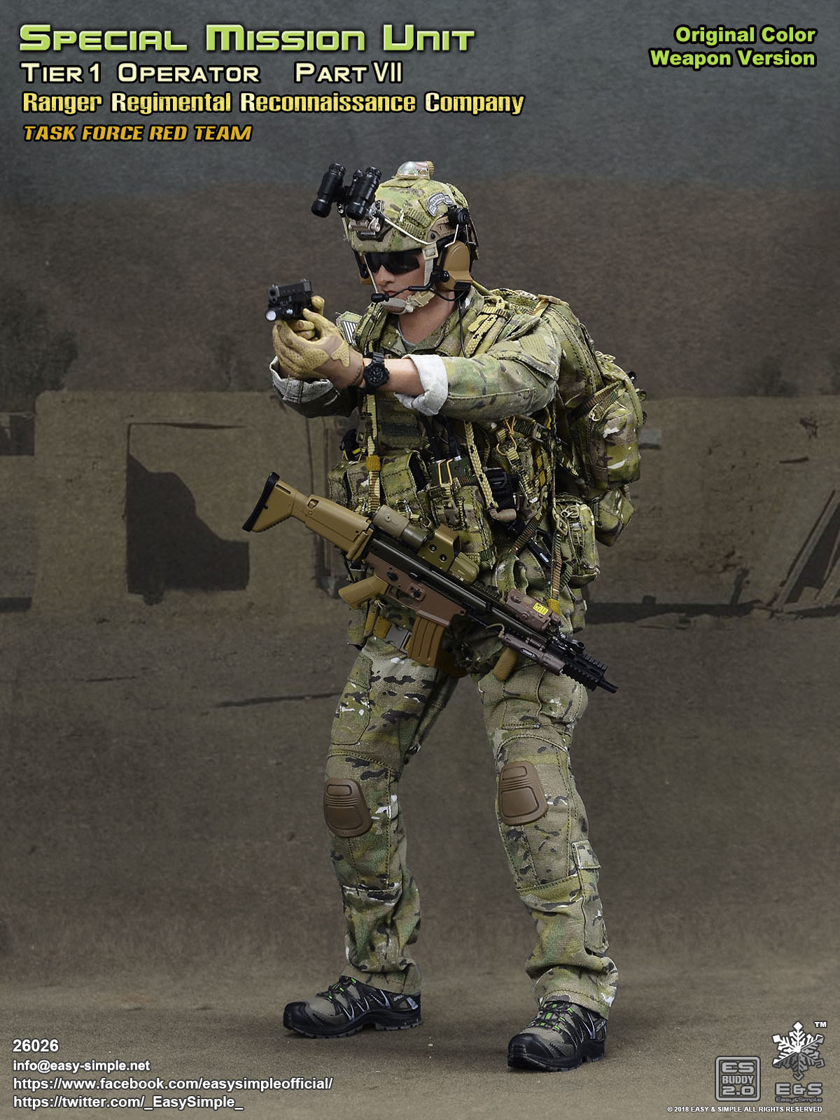 Easy&Simple 26026 SMU Tier-1 Part VII Ranger Regimental Reconnaissance ...