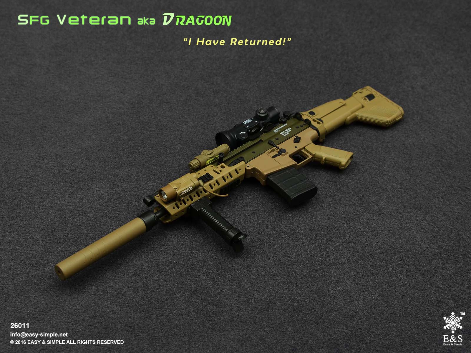 Easy&Simple 26011 Army SFG Veteran Aka Dragoon