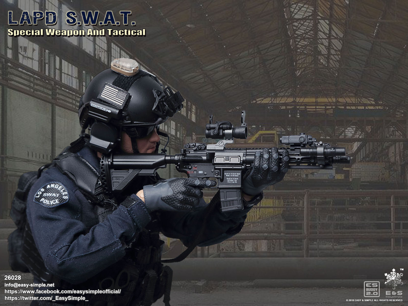 Easy&Simple 26028 LAPD S.W.A.T