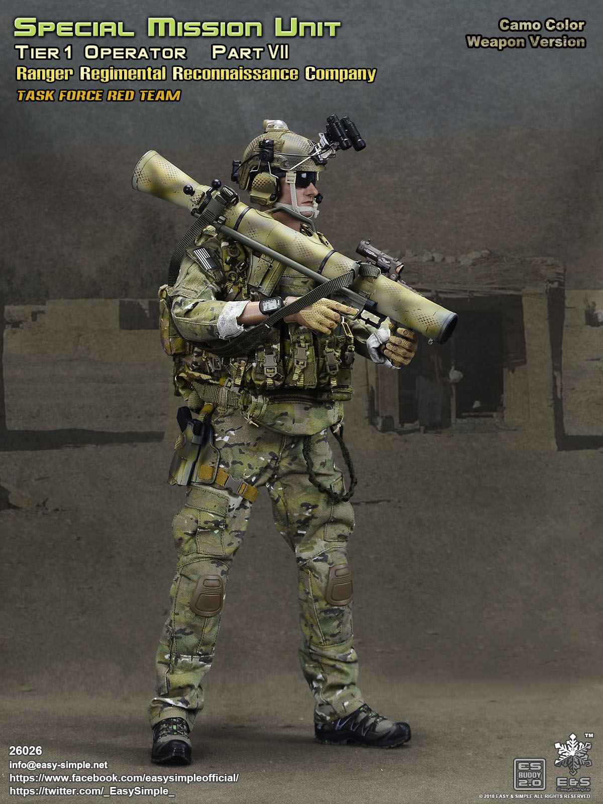 Easy&Simple 26026 SMU Tier-1 Part VII Ranger Regimental Reconnaissance ...
