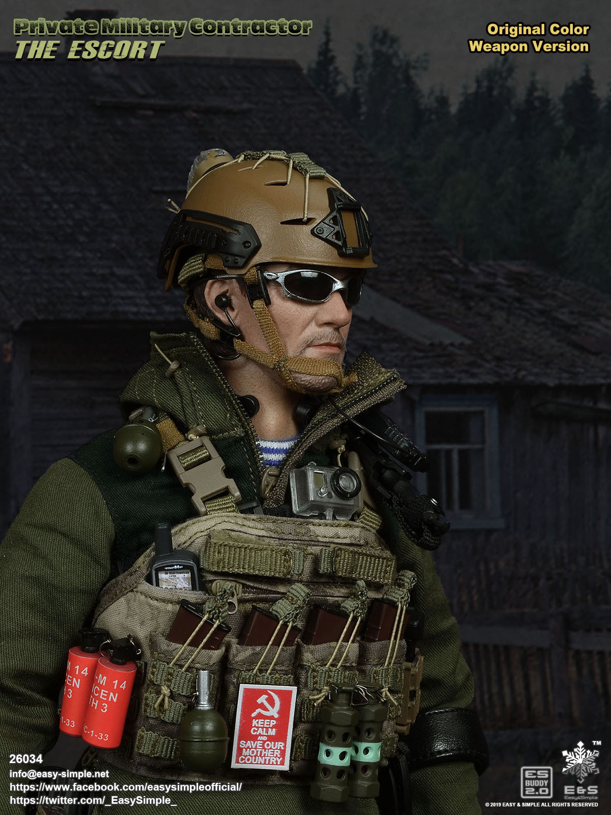 Easy&Simple 26034 PMC The Escort Two Weapon Color Versions