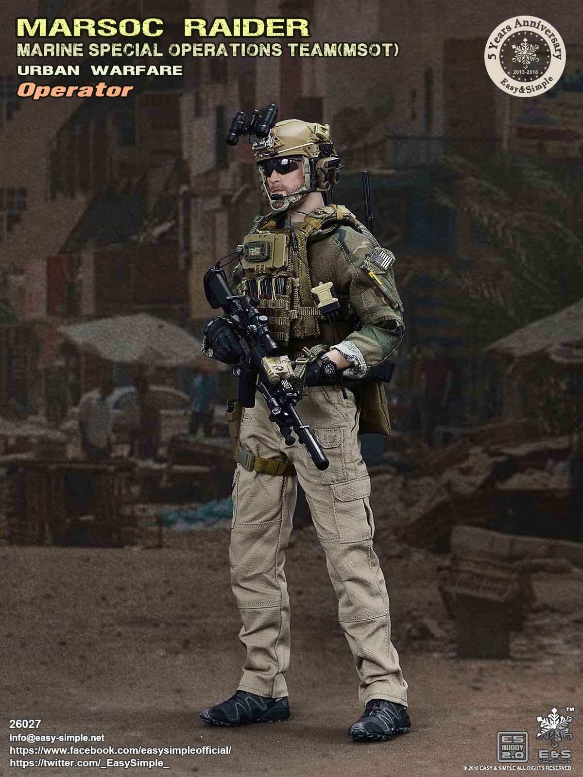 Easy&Simple 26027 MARSOC Raider Urban Warfare Operator