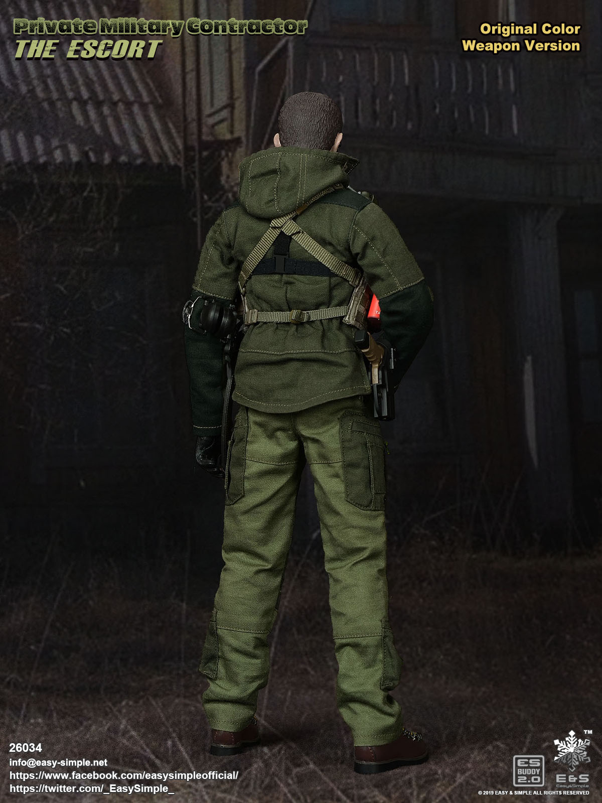 Easy&Simple 26034 PMC The Escort Two Weapon Color Versions