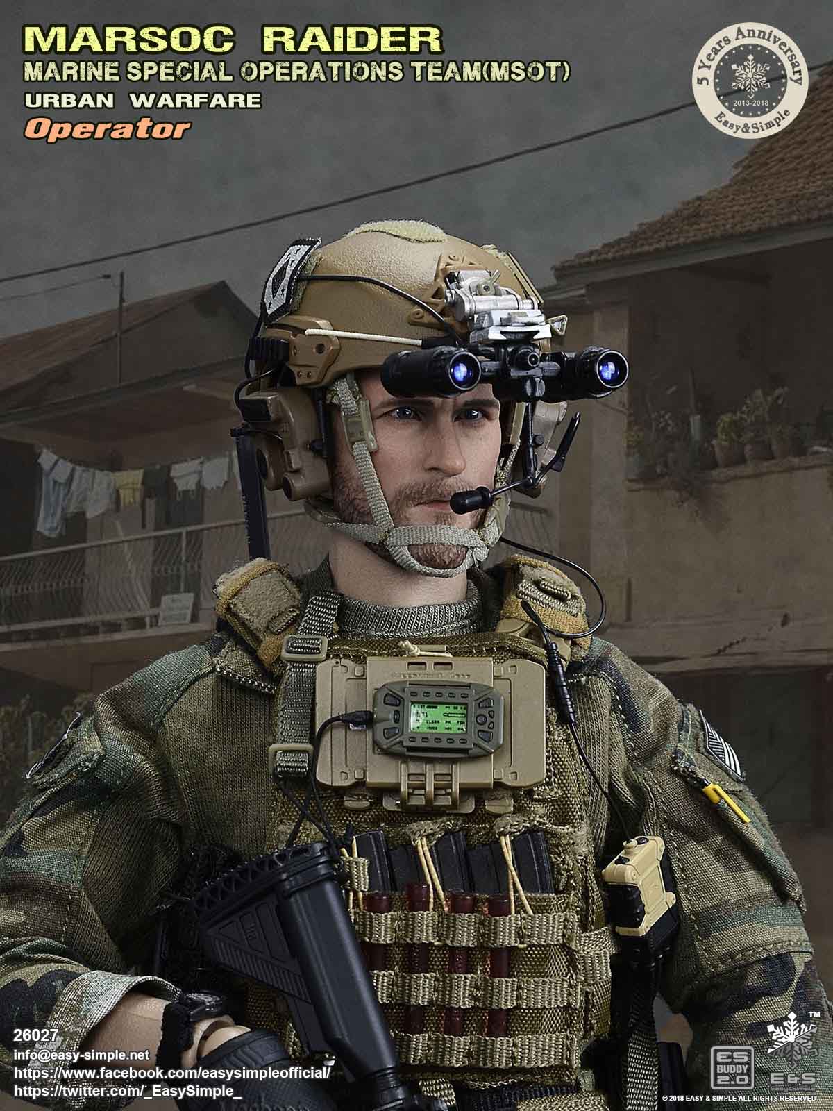 Easy&Simple 26027 MARSOC Raider Urban Warfare Operator
