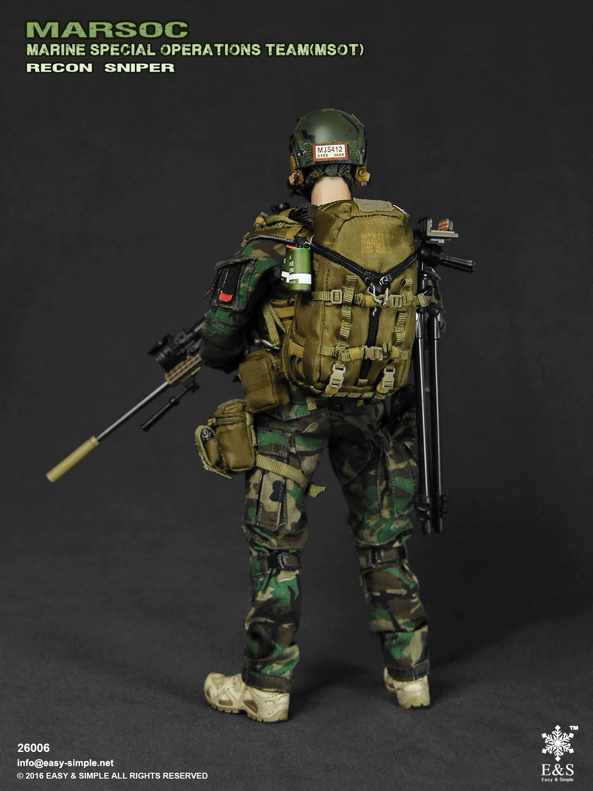 Easy&Simple 26006 MARSOC MSOT Recon Sniper