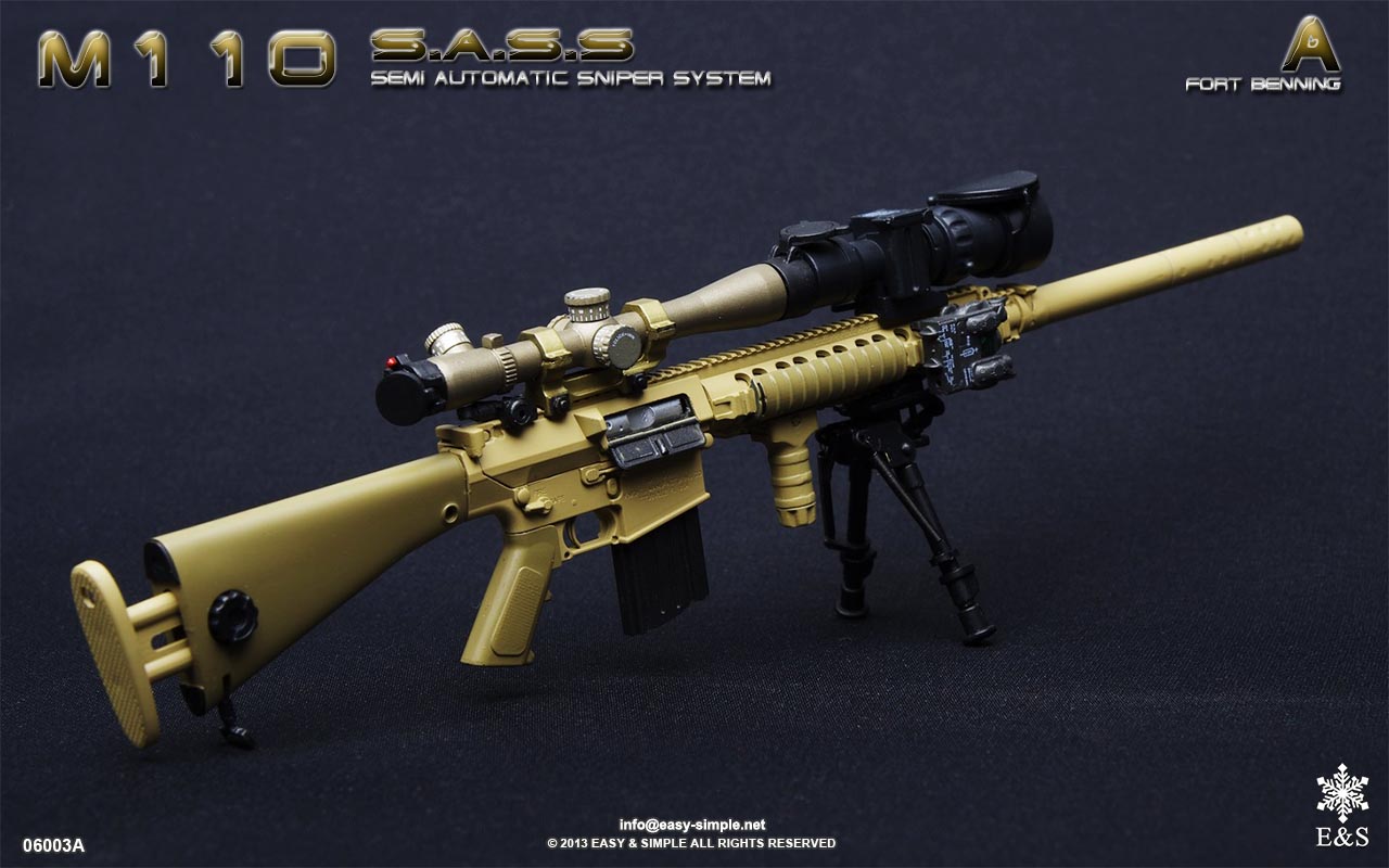 Easy&Simple 06003 M110 SASS Semi Automatic Sniper System