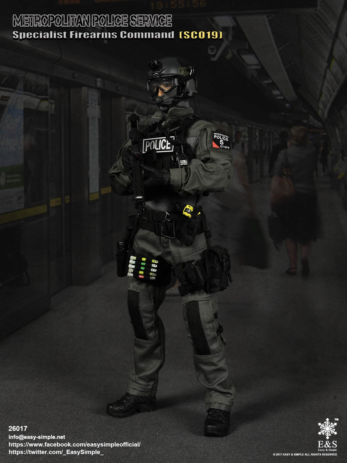 Easy&Simple 26017 British Specialist Firearms Command SCO19