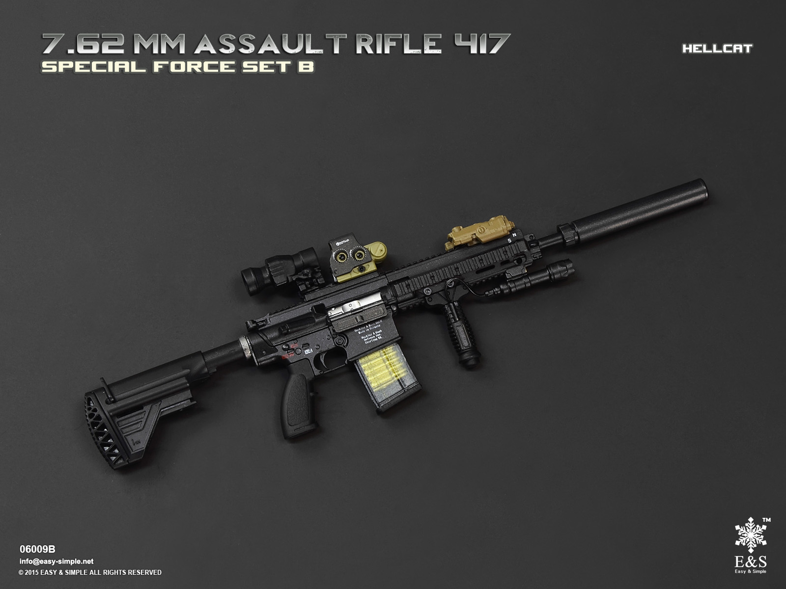 Easy&Simple 06009 7.62mm Assault Rifle 417