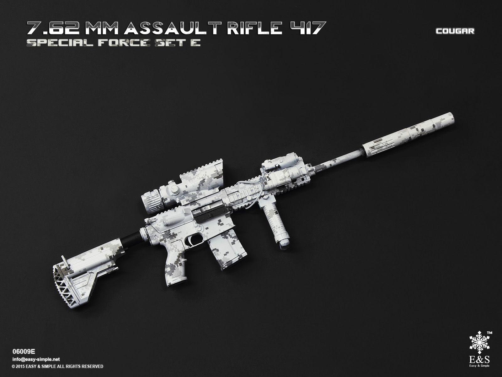 Easy&Simple 06009 7.62mm Assault Rifle 417