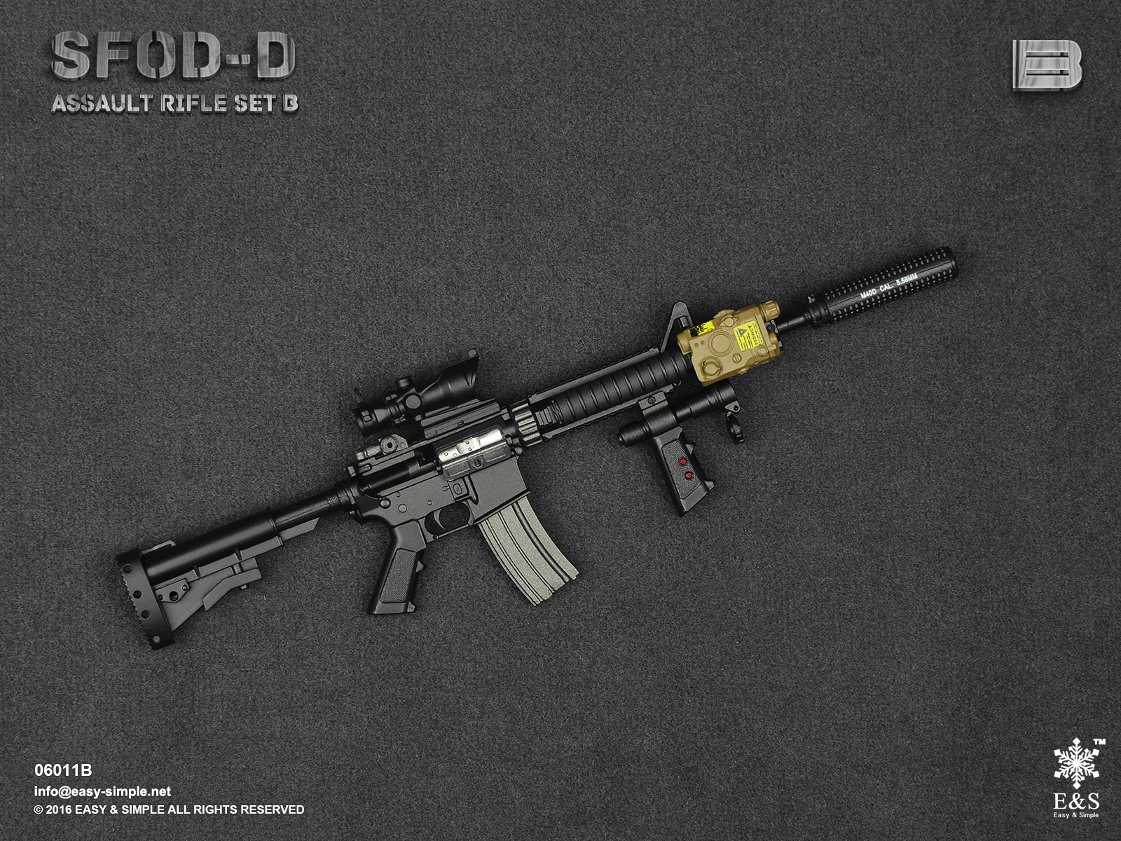 Easy&Simple 06011 SFOD-D Assault Rifle Set