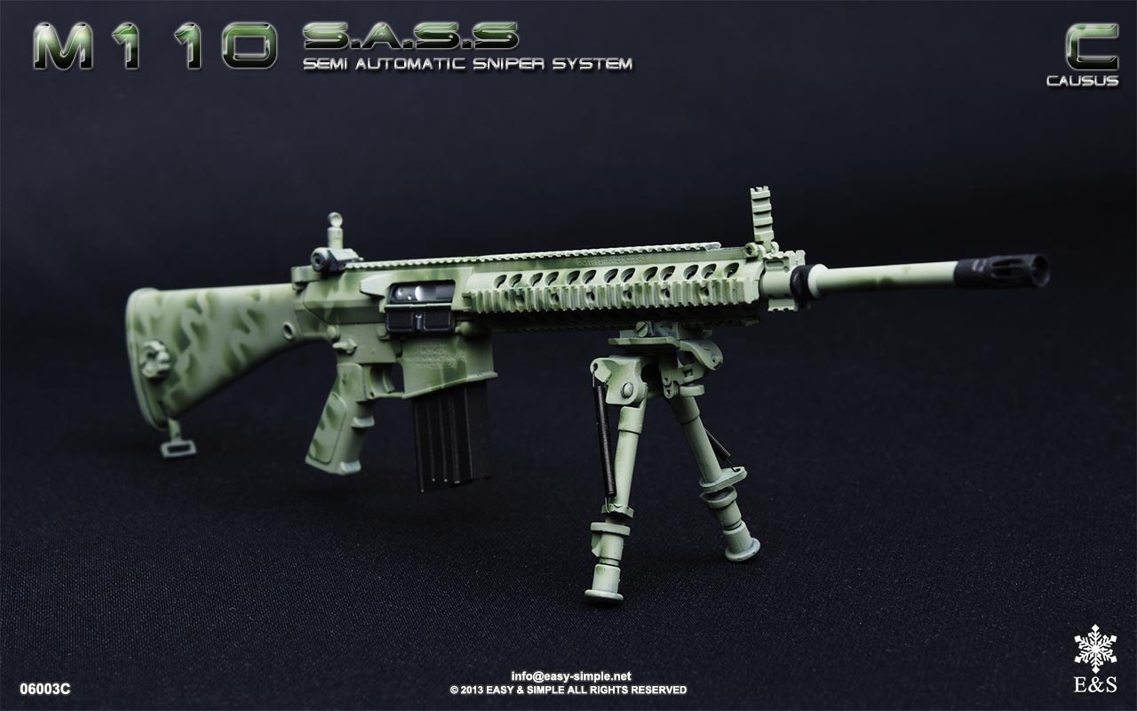 Easy&Simple 06003 M110 SASS Semi Automatic Sniper System