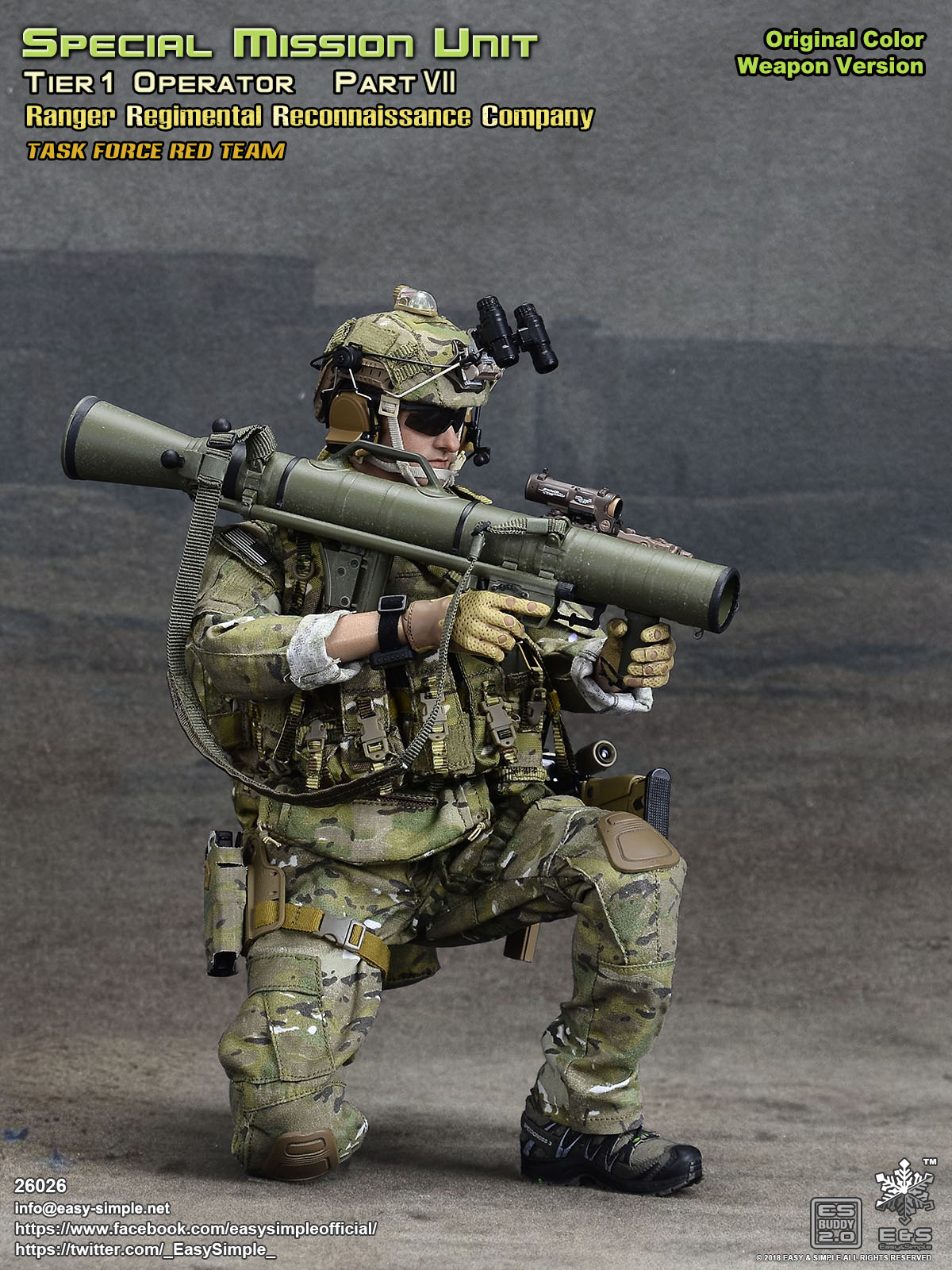Easy&Simple 26026 SMU Tier-1 Part VII Ranger Regimental Reconnaissance ...
