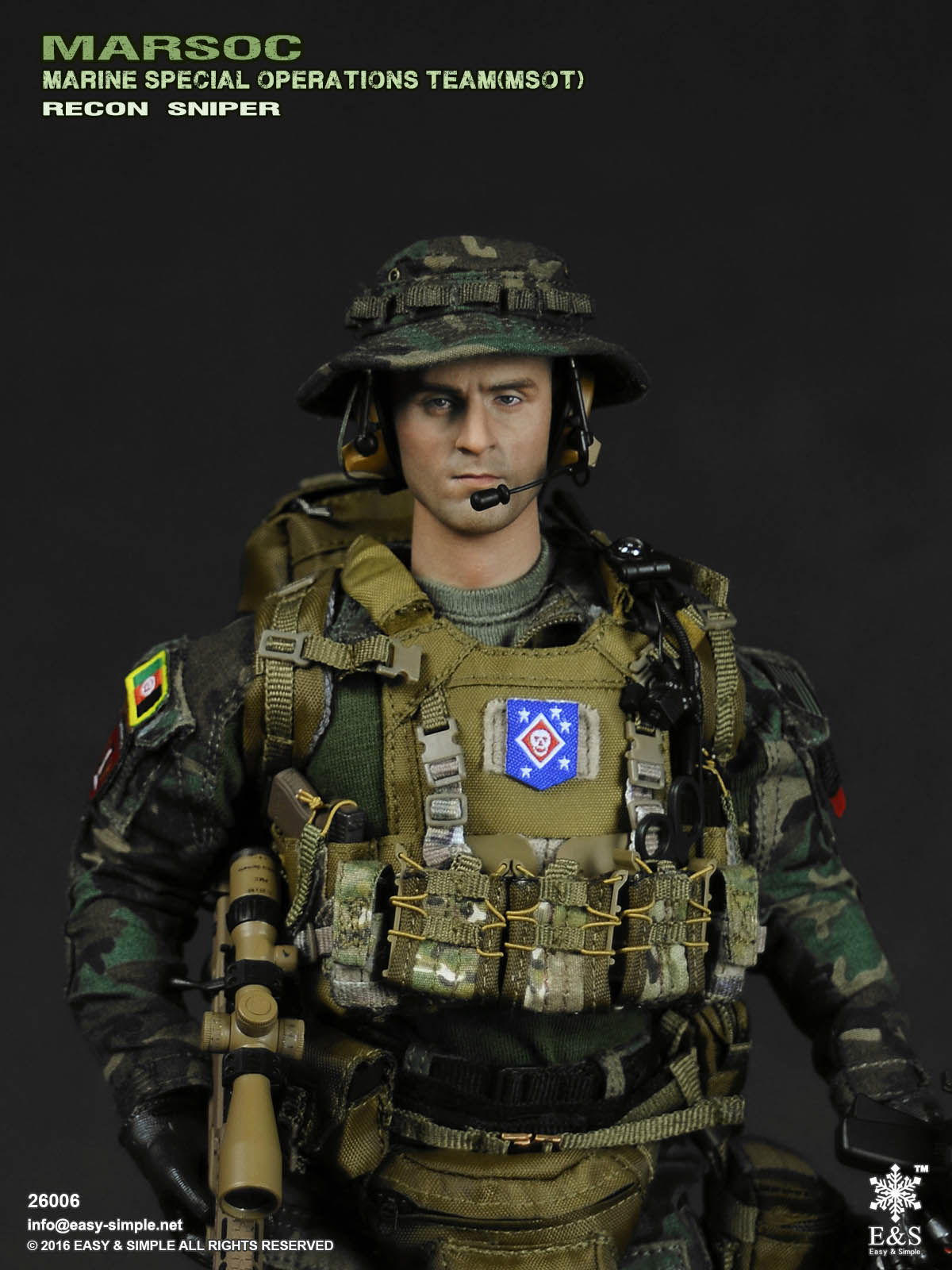 Easy&Simple 26006 MARSOC MSOT Recon Sniper