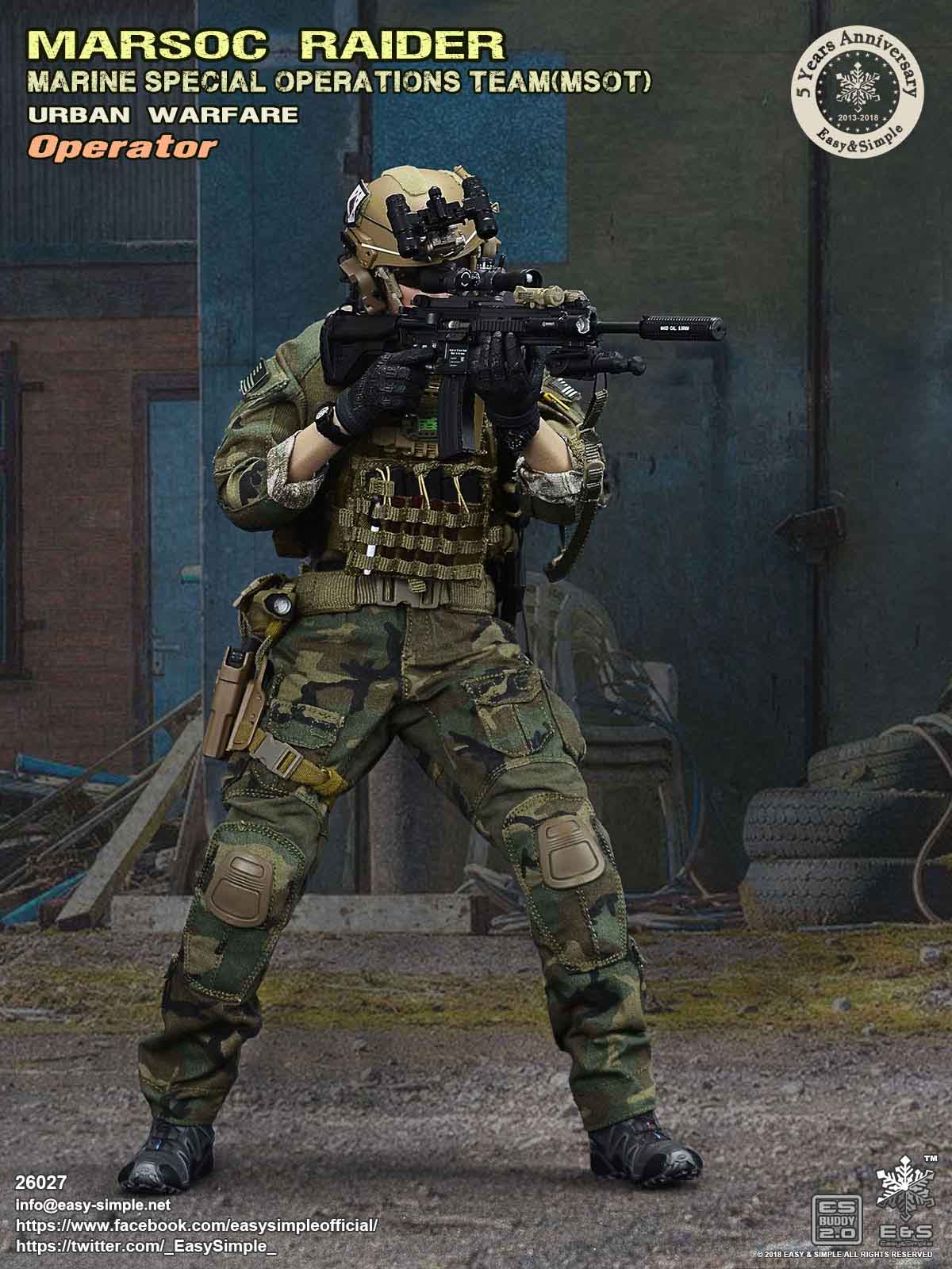 Easy&Simple 26027 MARSOC Raider Urban Warfare Operator