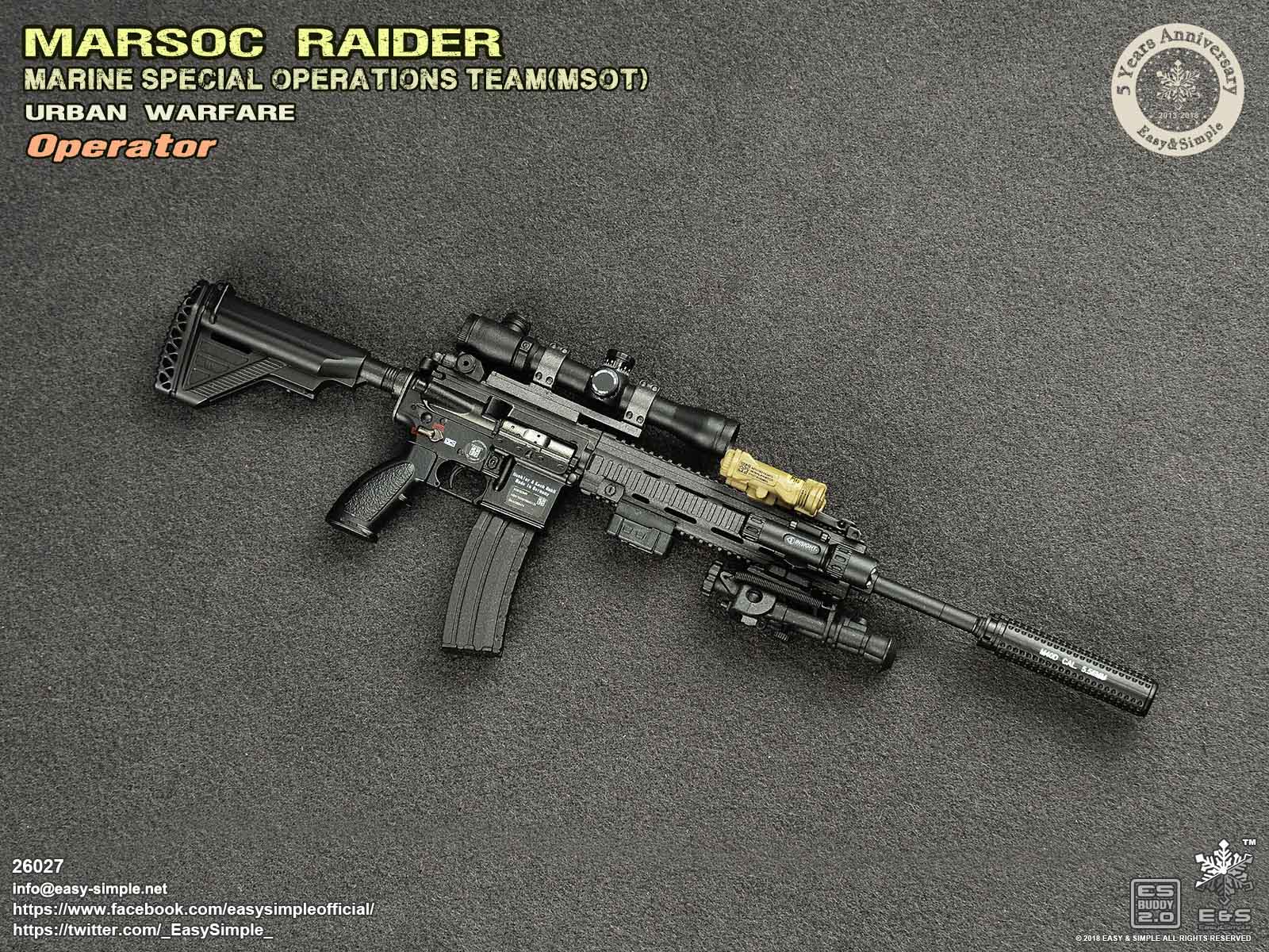 Easy&Simple 26027 MARSOC Raider Urban Warfare Operator