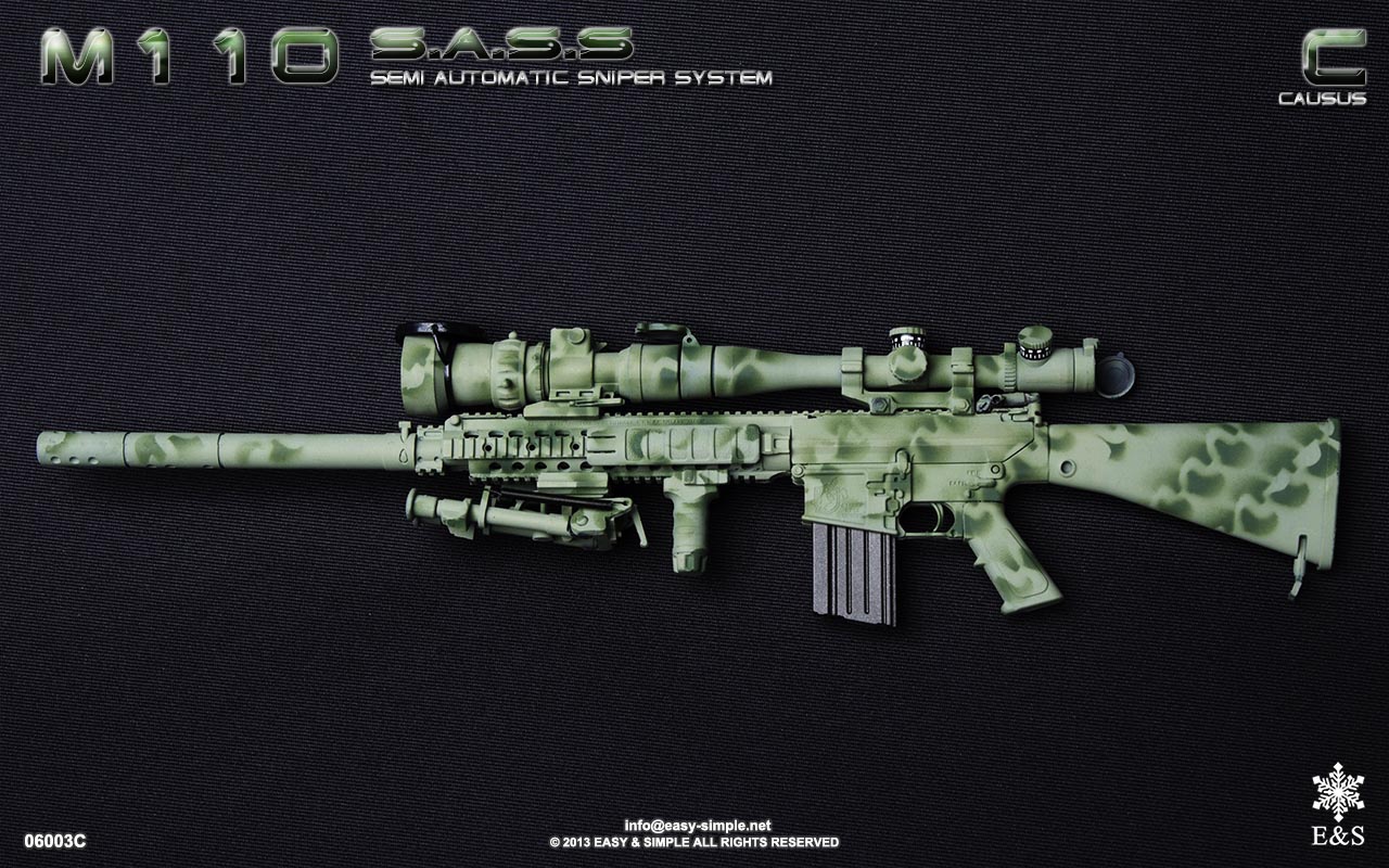 Easy&Simple 06003 M110 SASS Semi Automatic Sniper System