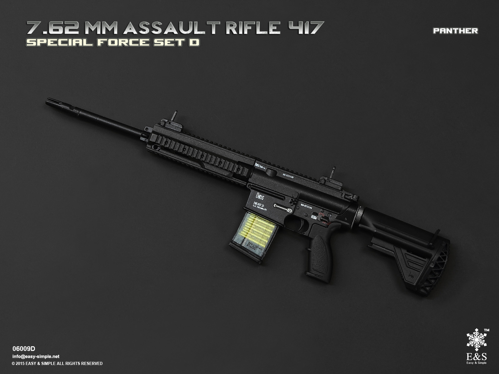 Easy&Simple 06009 7.62mm Assault Rifle 417