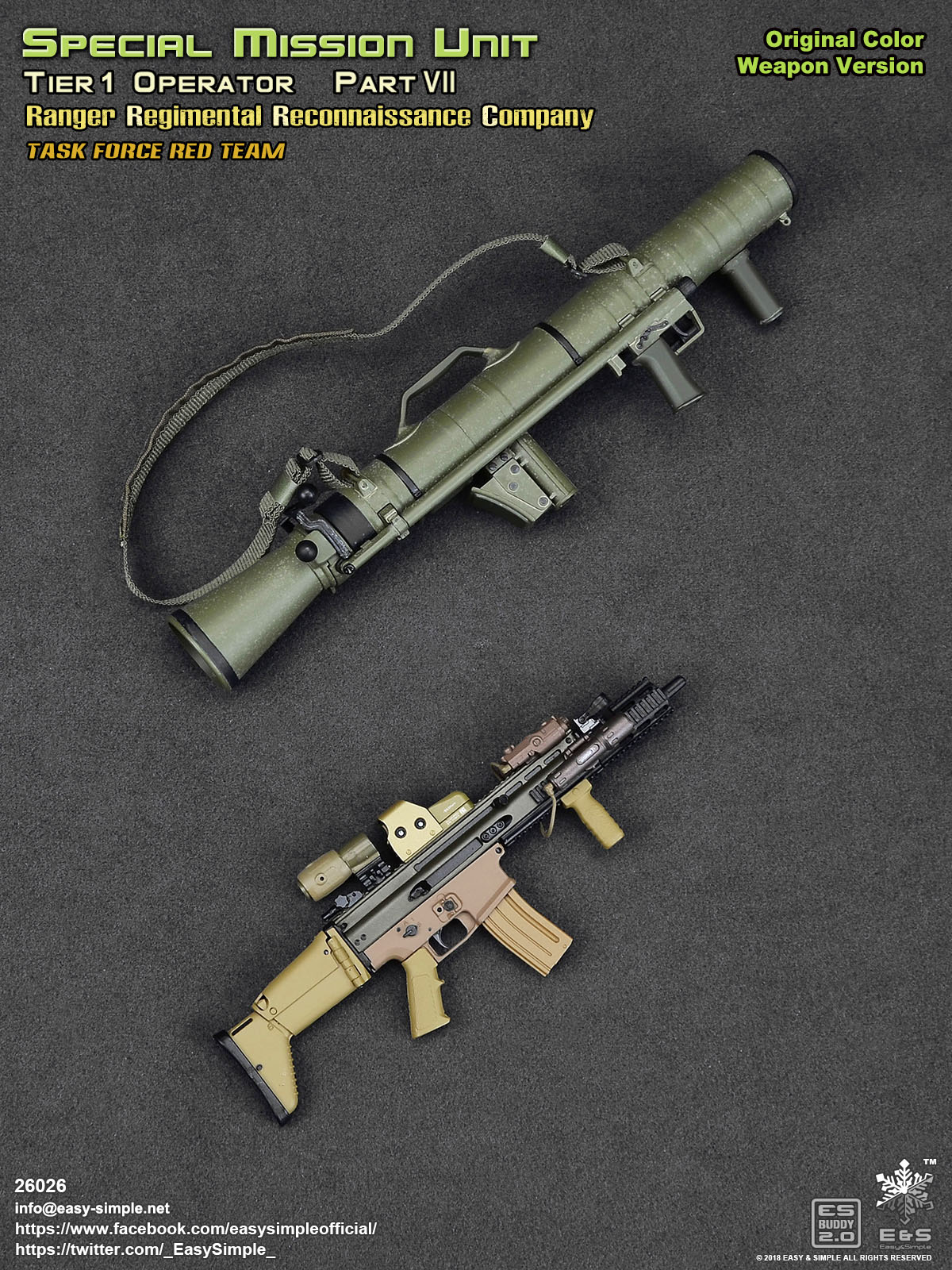 Easy&Simple 26026 SMU Tier-1 Part VII Ranger Regimental Reconnaissance ...