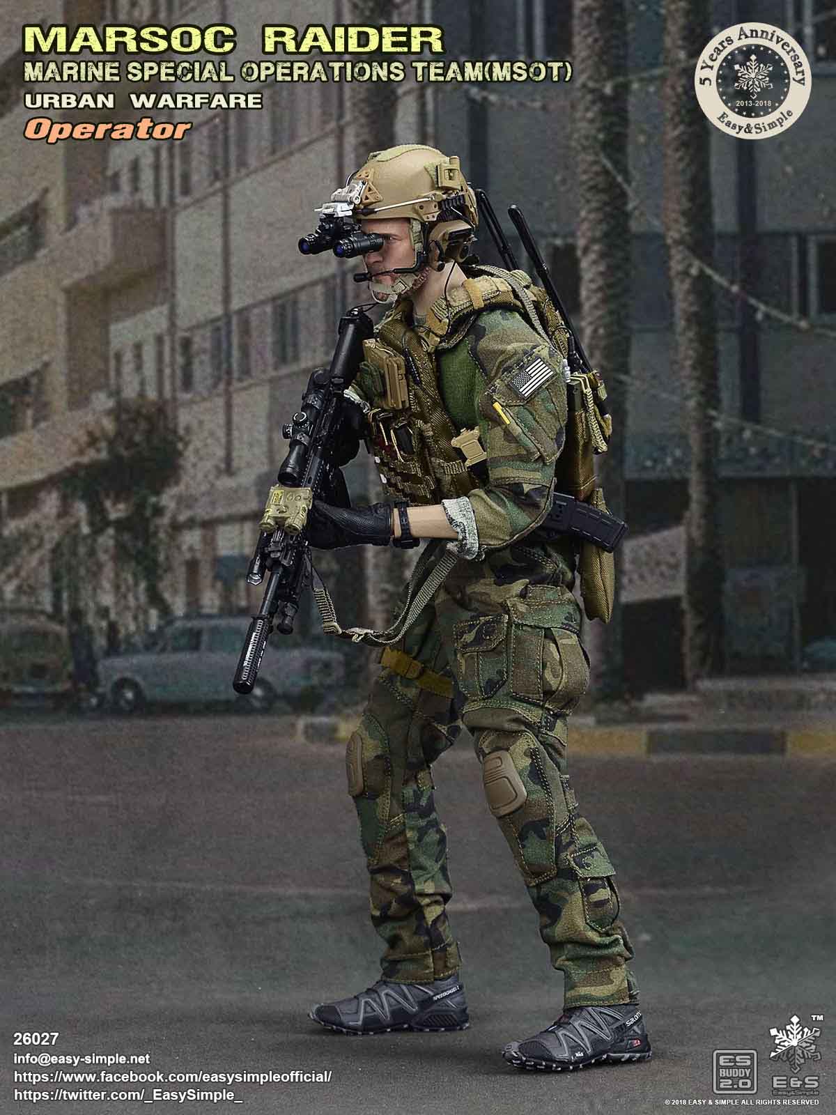 Easy&Simple 26027 MARSOC Raider Urban Warfare Operator