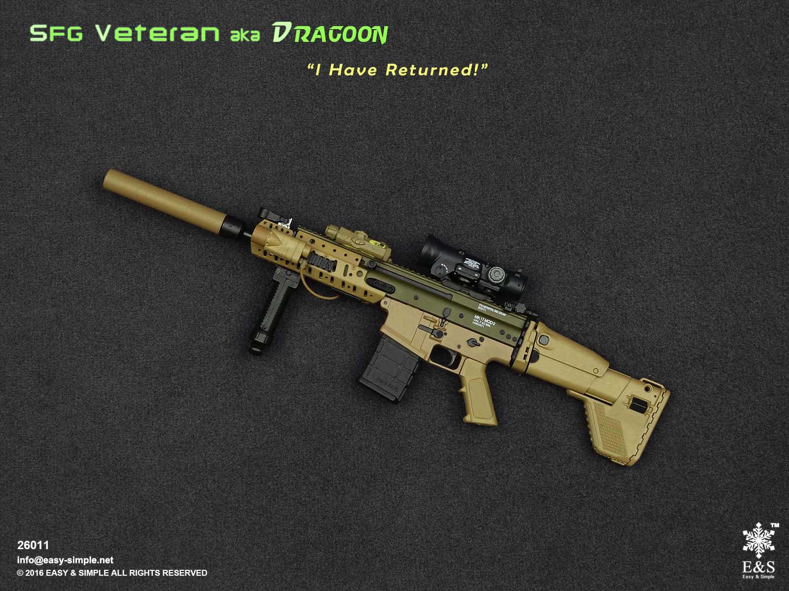 Easy&Simple 26011 Army SFG Veteran Aka Dragoon