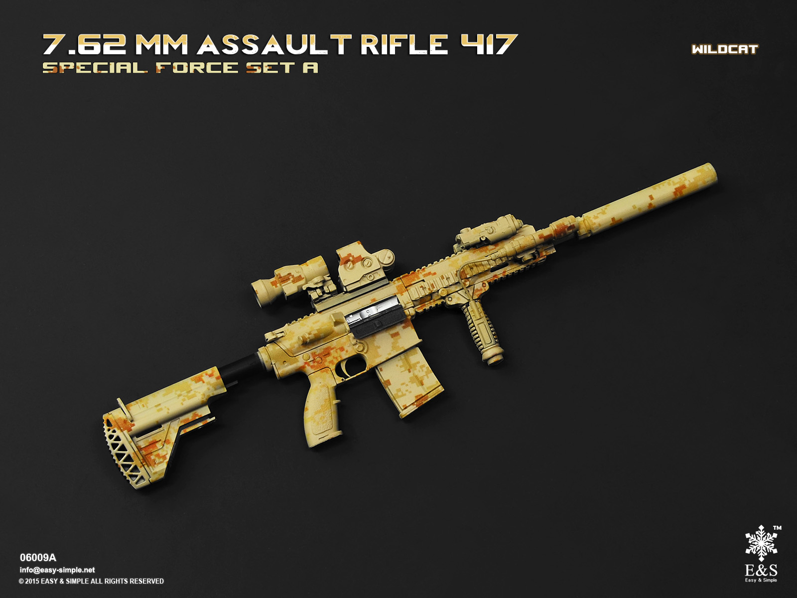 Easy&Simple 06009 7.62mm Assault Rifle 417