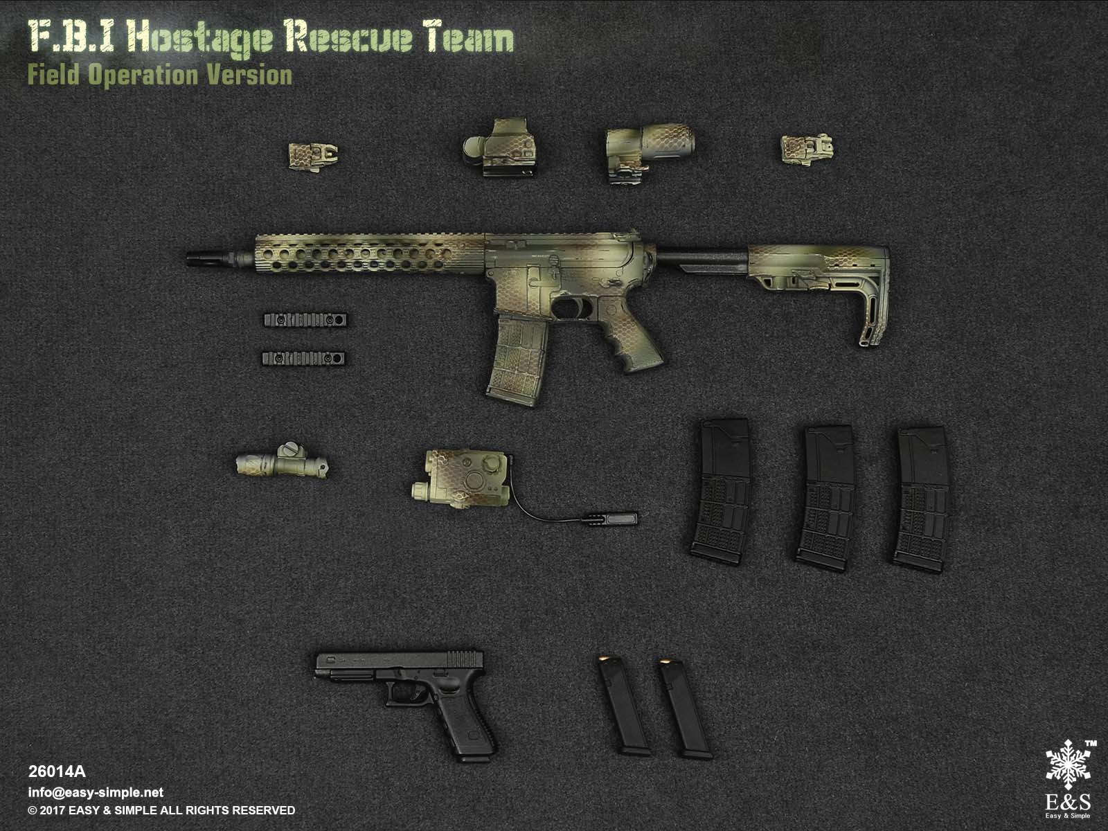 Easy&Simple 26014 FBI Hostage Rescue Team