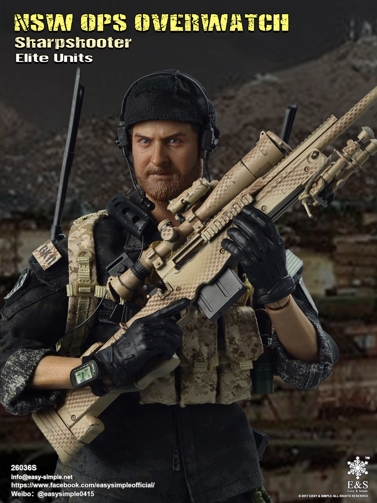 Easy&Simple 26036S NSW OPS Overwatch Sharpshooter Elite Units