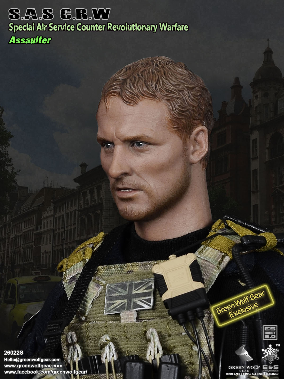 Easy&Simple 26022S S.A.S Counter Revolutionary Warfare Assaulter - GWG