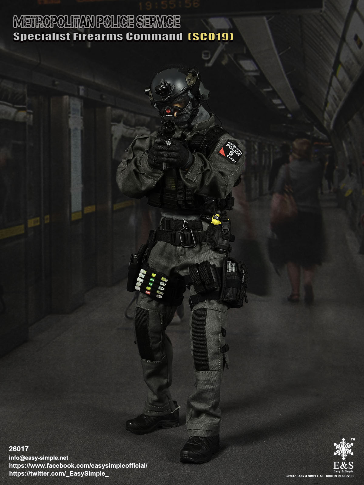 Easy&Simple 26017 British Specialist Firearms Command SCO19