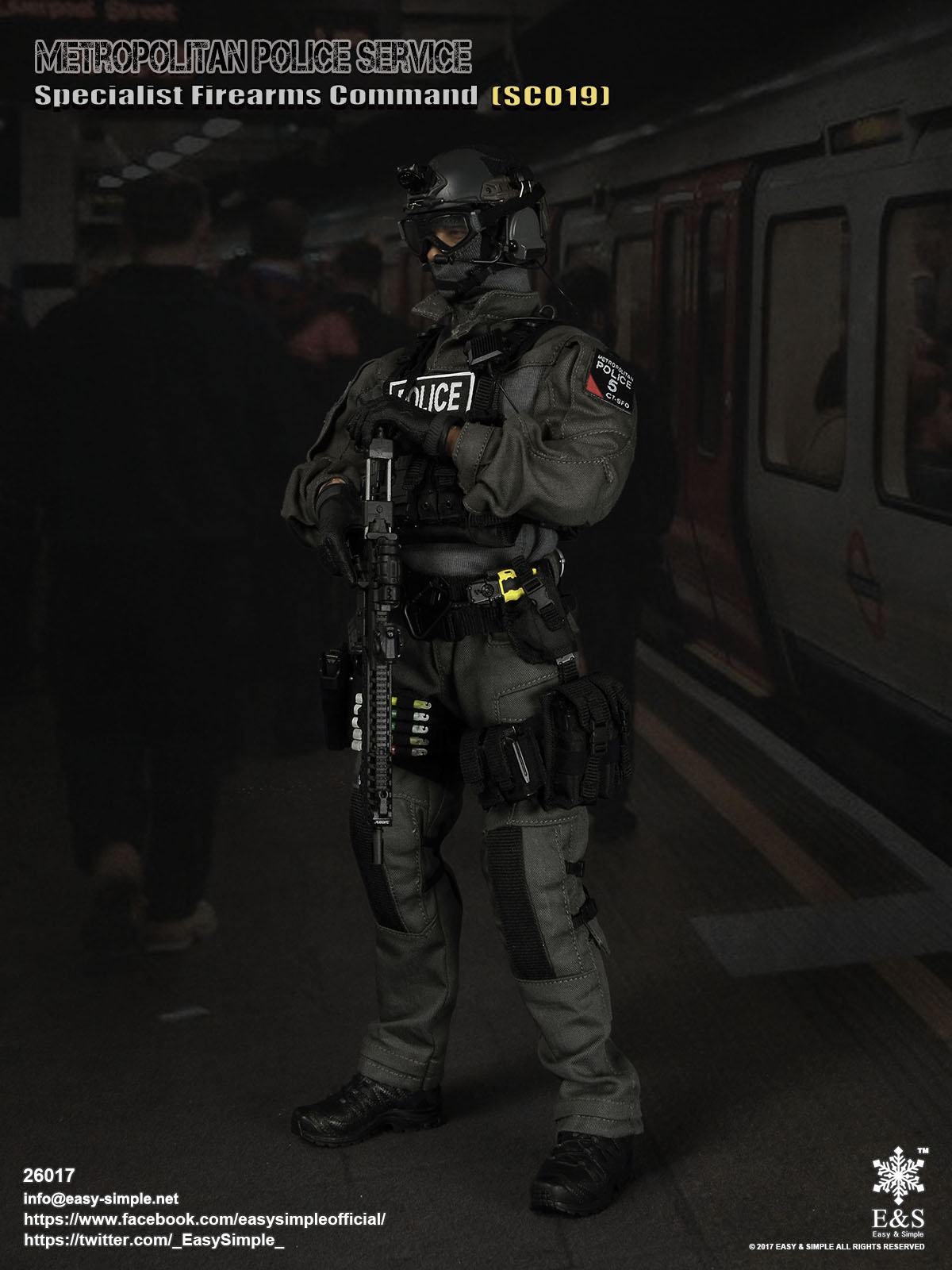 Easy&Simple 26017 British Specialist Firearms Command SCO19