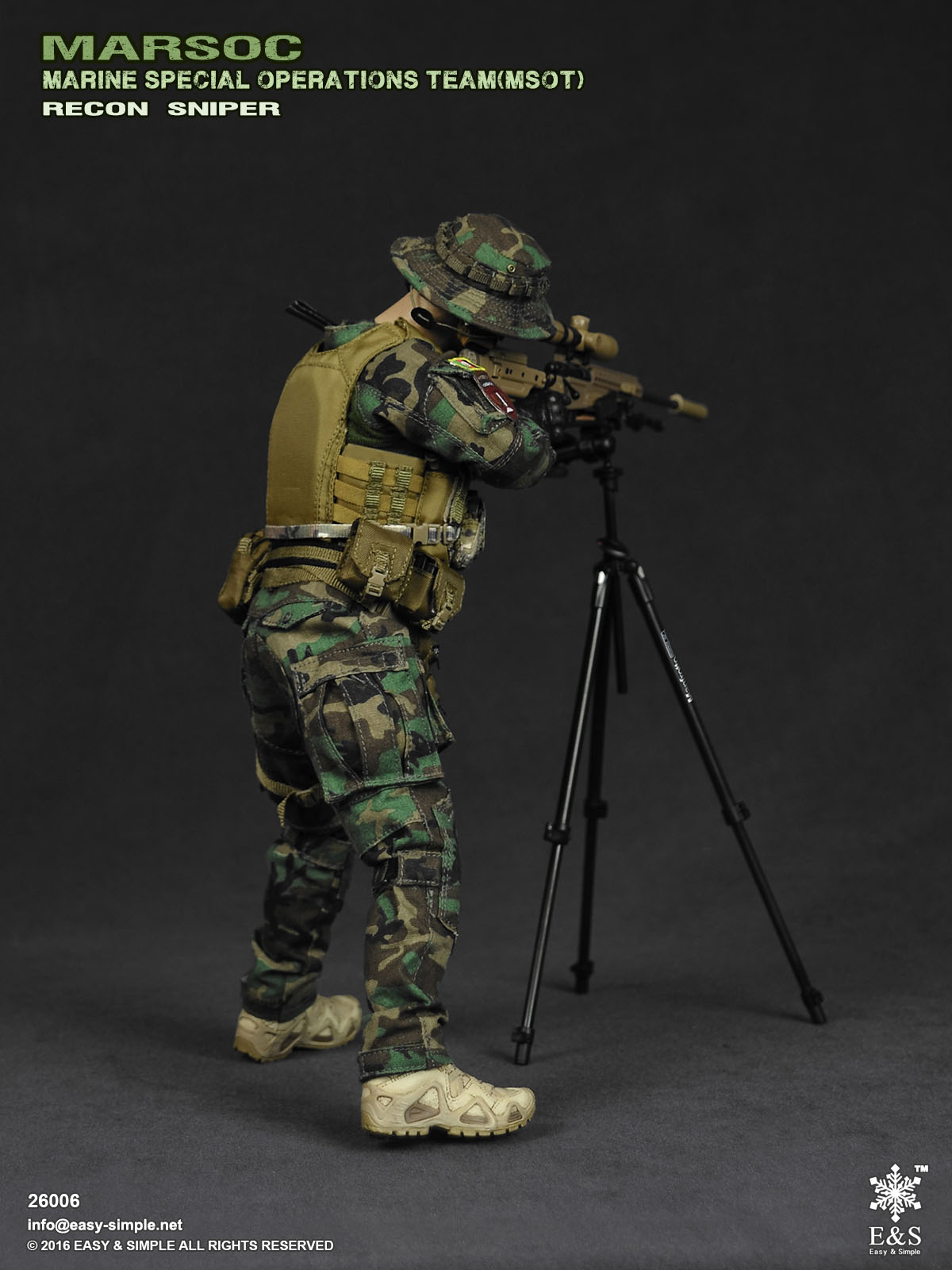 Easy&Simple 26006 MARSOC MSOT Recon Sniper