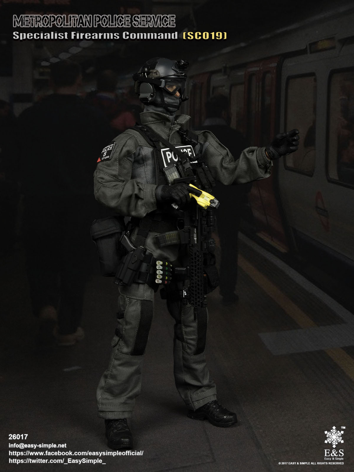 Easy&Simple 26017 British Specialist Firearms Command SCO19