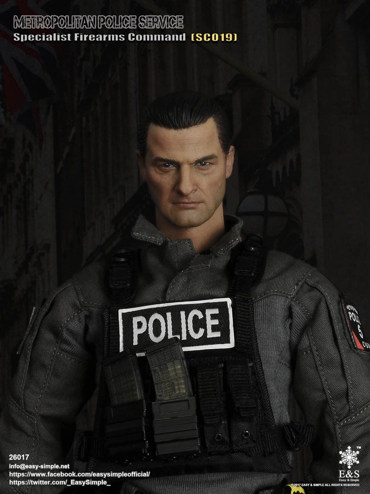 Easy&Simple 26017 British Specialist Firearms Command SCO19