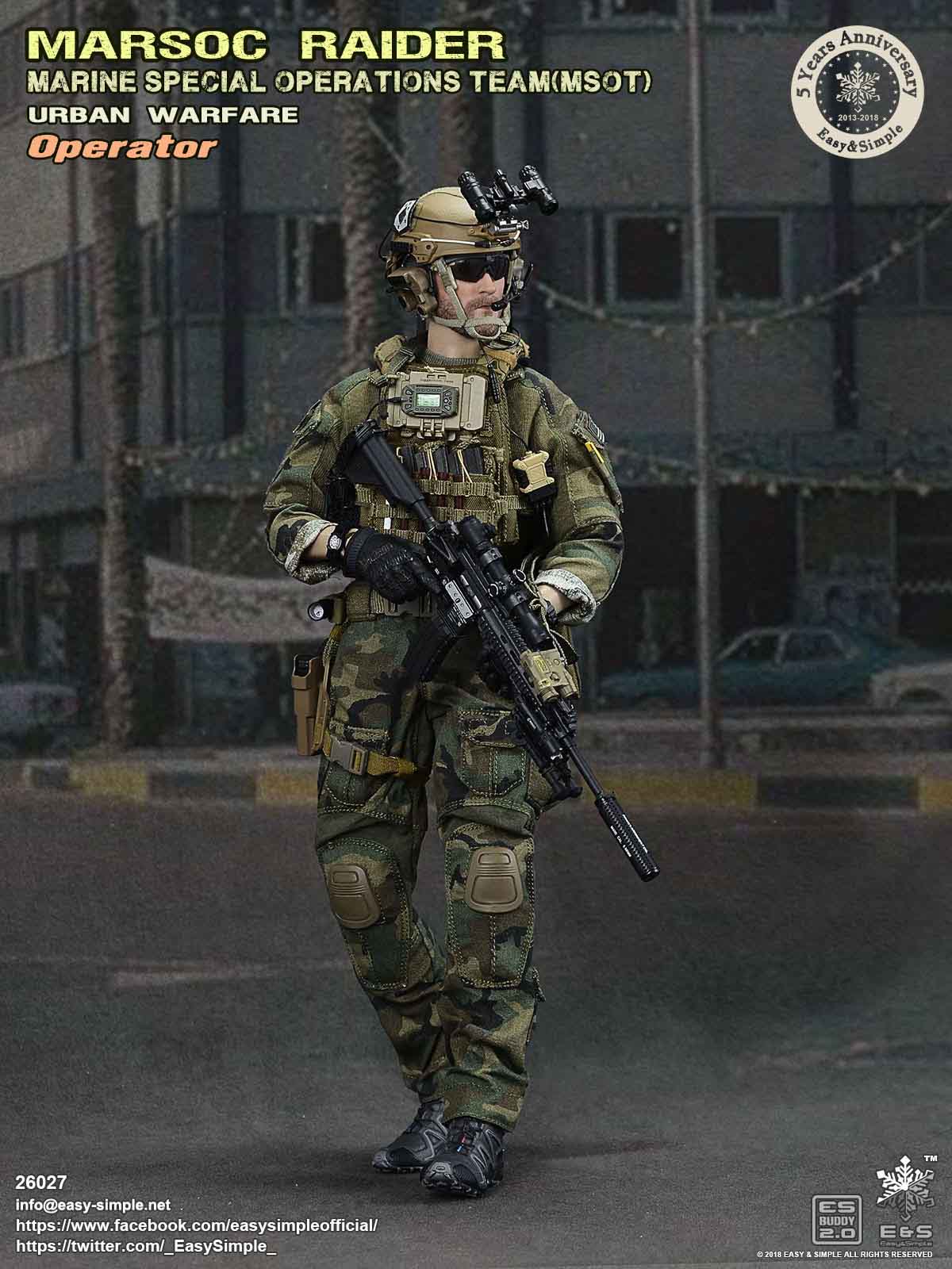 Easy&Simple 26027 MARSOC Raider Urban Warfare Operator