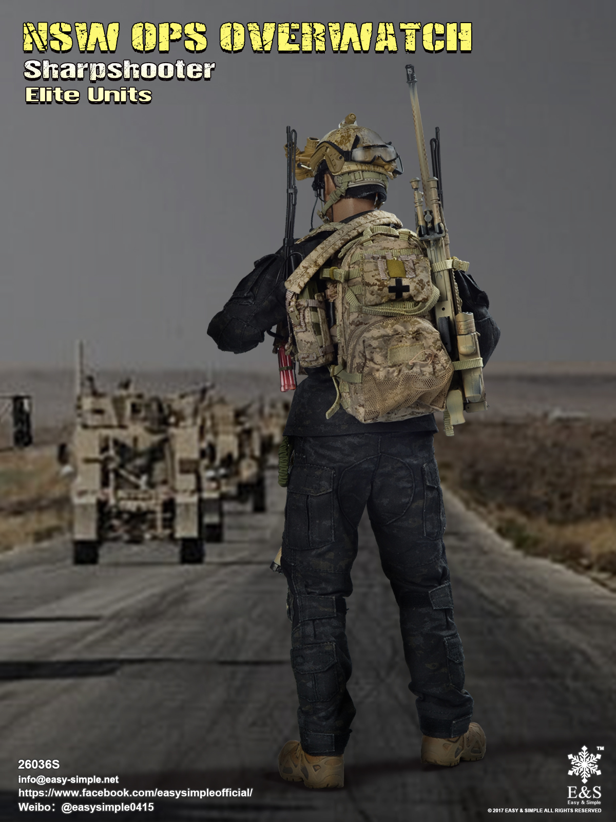 Easy&Simple 26036S NSW OPS Overwatch Sharpshooter Elite Units