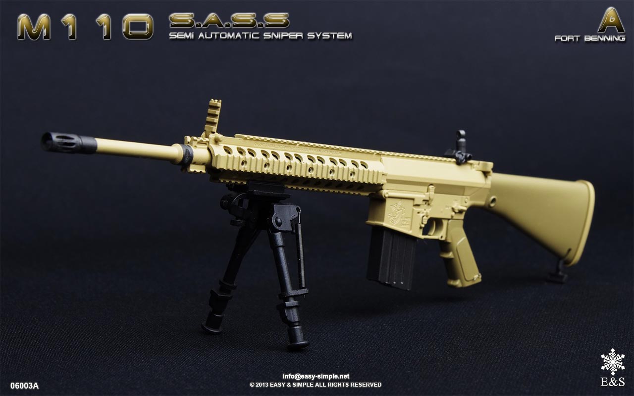 Easy&Simple 06003 M110 SASS Semi Automatic Sniper System