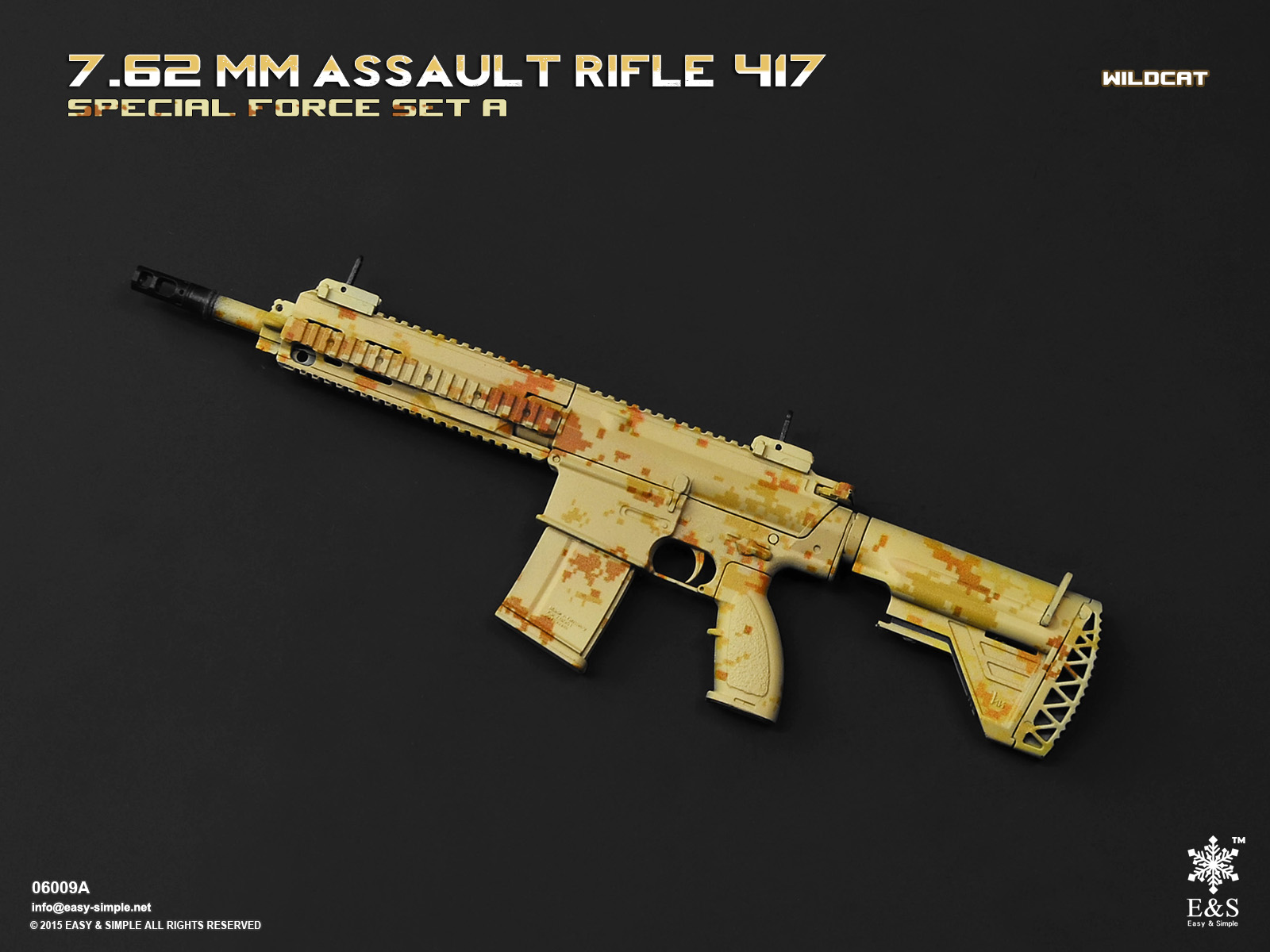 Easy&Simple 06009 7.62mm Assault Rifle 417
