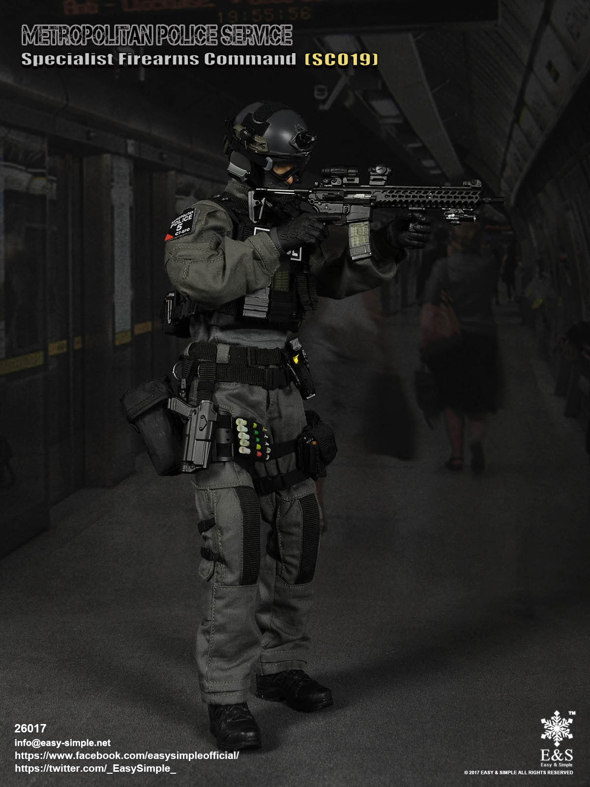 Easy&Simple 26017 British Specialist Firearms Command SCO19