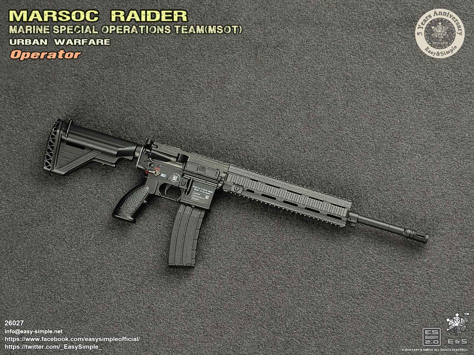 Easy&Simple 26027 MARSOC Raider Urban Warfare Operator