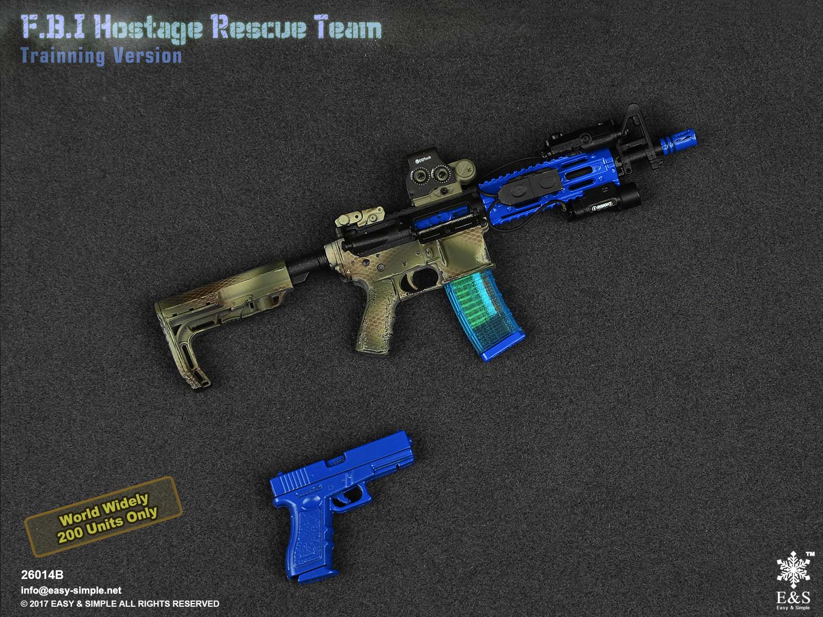 Easy&Simple 26014 FBI Hostage Rescue Team