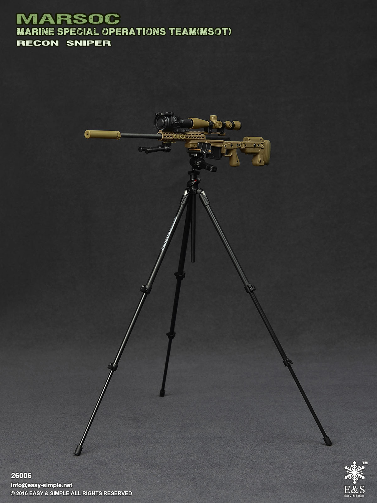 Easy&Simple 26006 MARSOC MSOT Recon Sniper