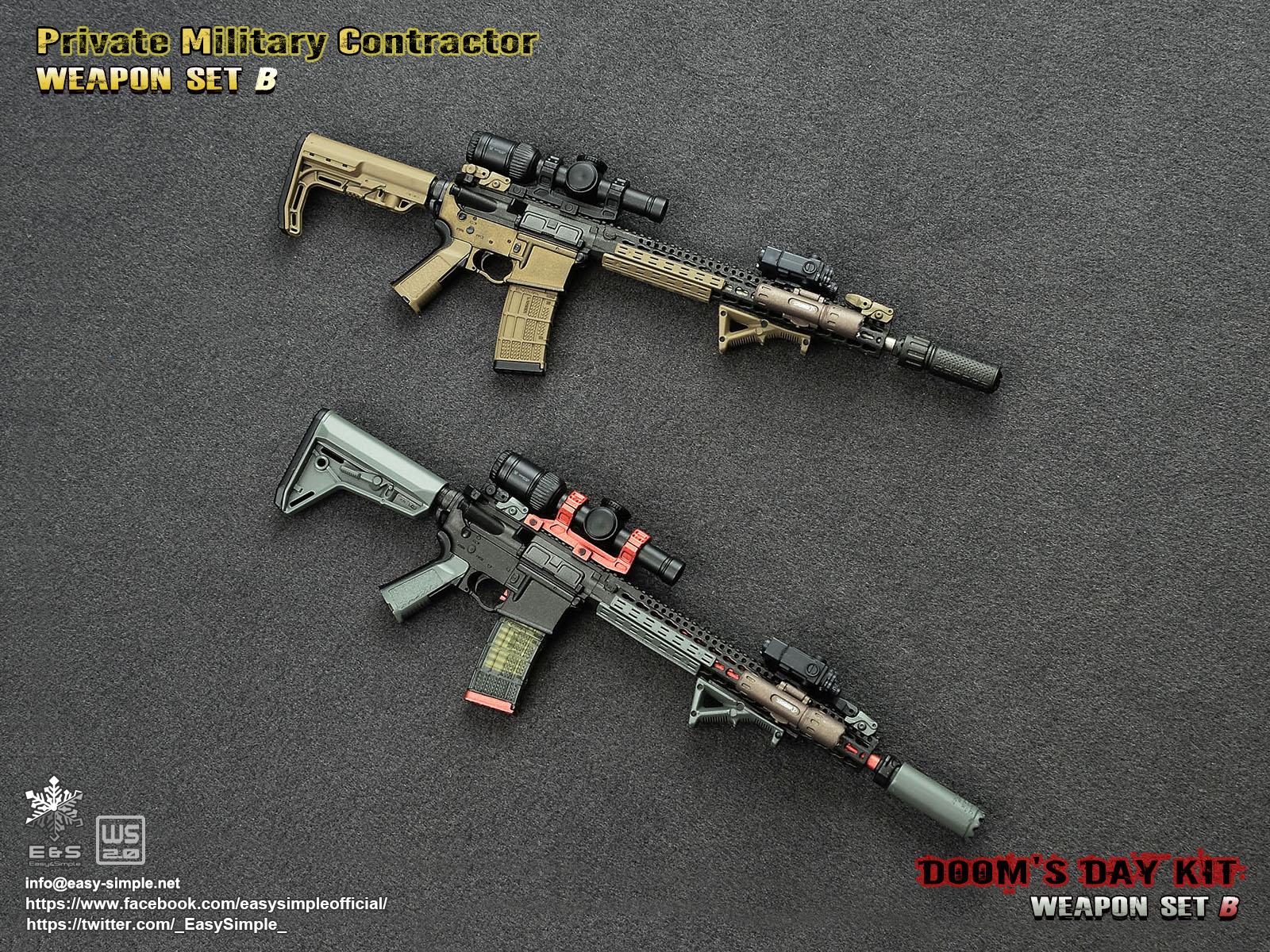 Easy&Simple 06016 PMC Weapon Set B