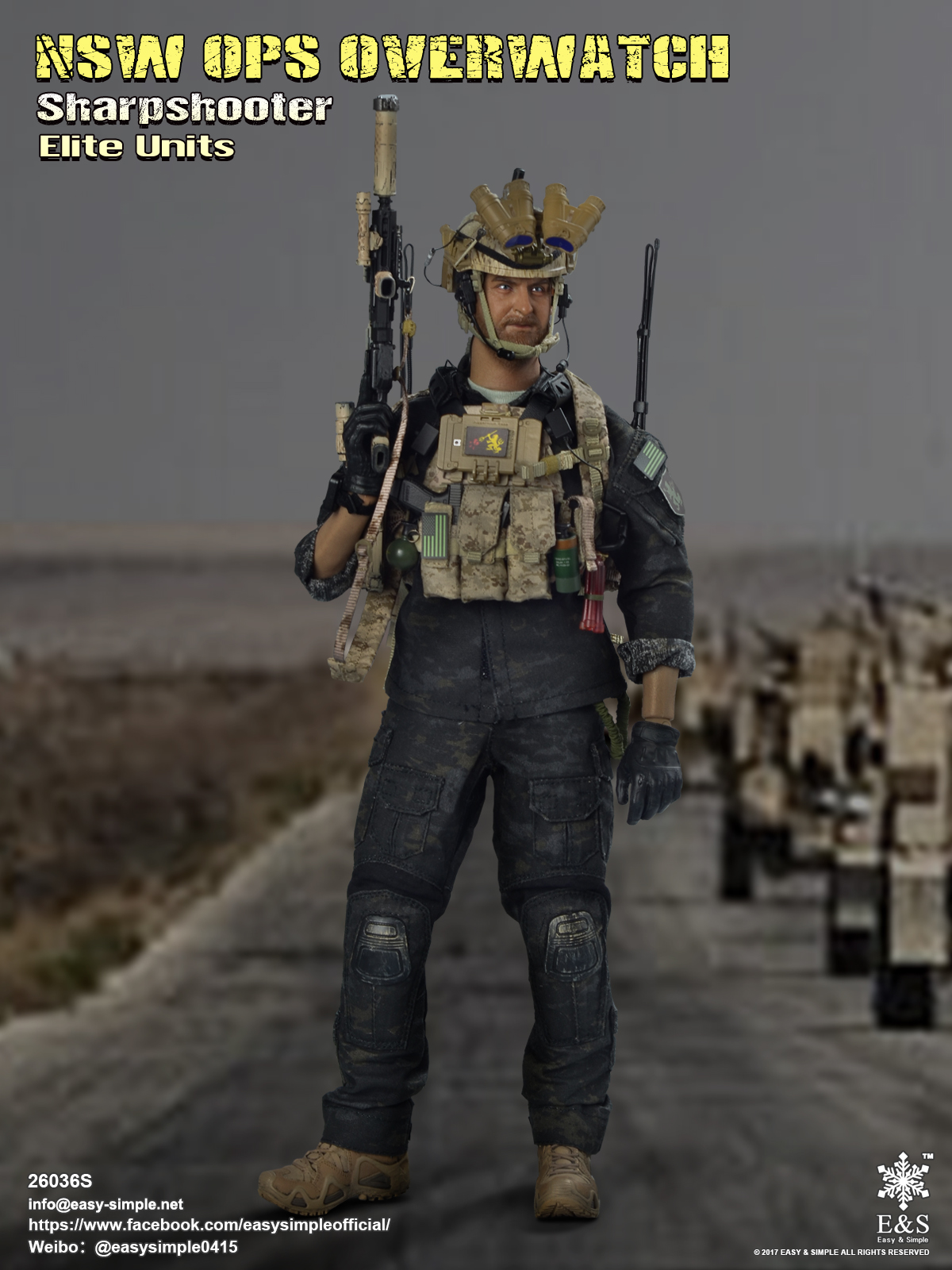 Easy&Simple 26036S NSW OPS Overwatch Sharpshooter Elite Units