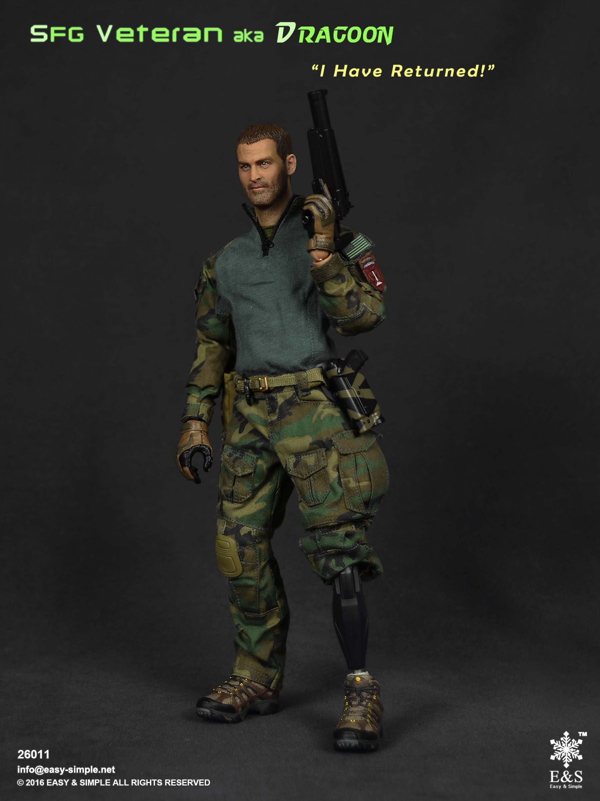 Easy&Simple 26011 Army SFG Veteran Aka Dragoon