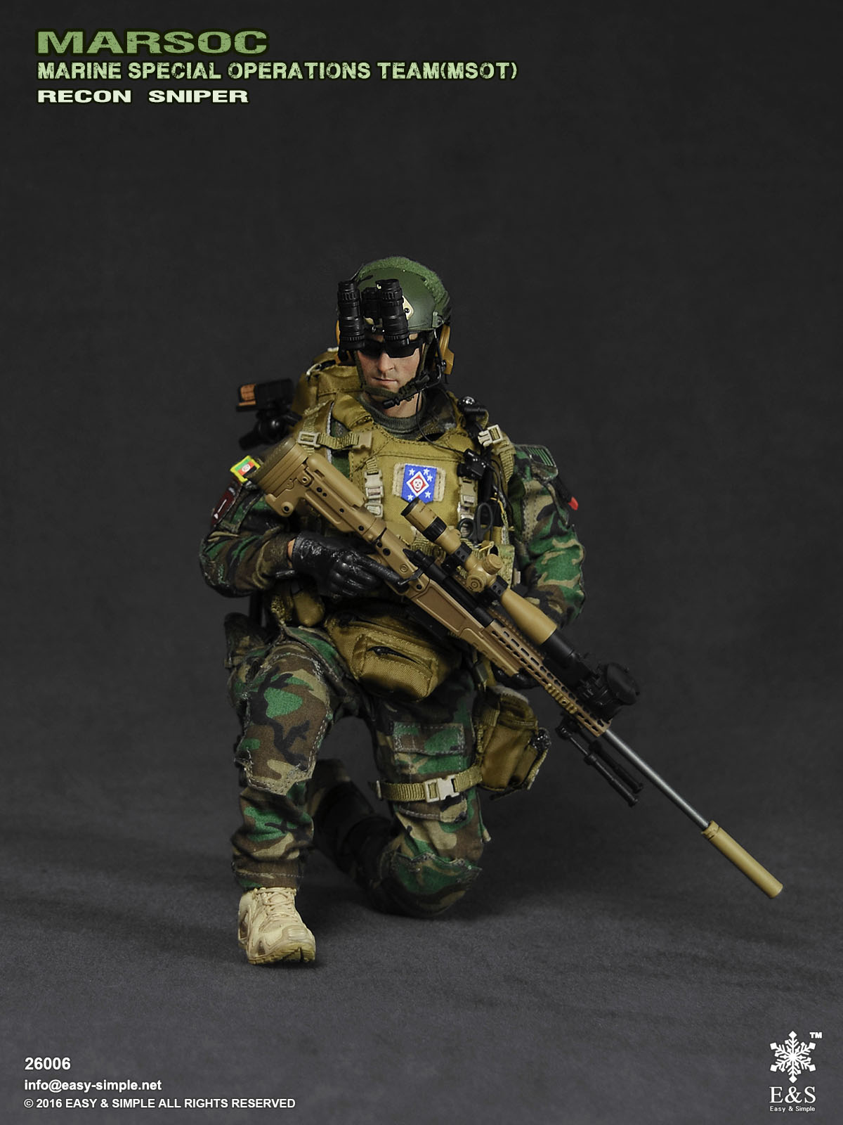 Easy&Simple 26006 MARSOC MSOT Recon Sniper