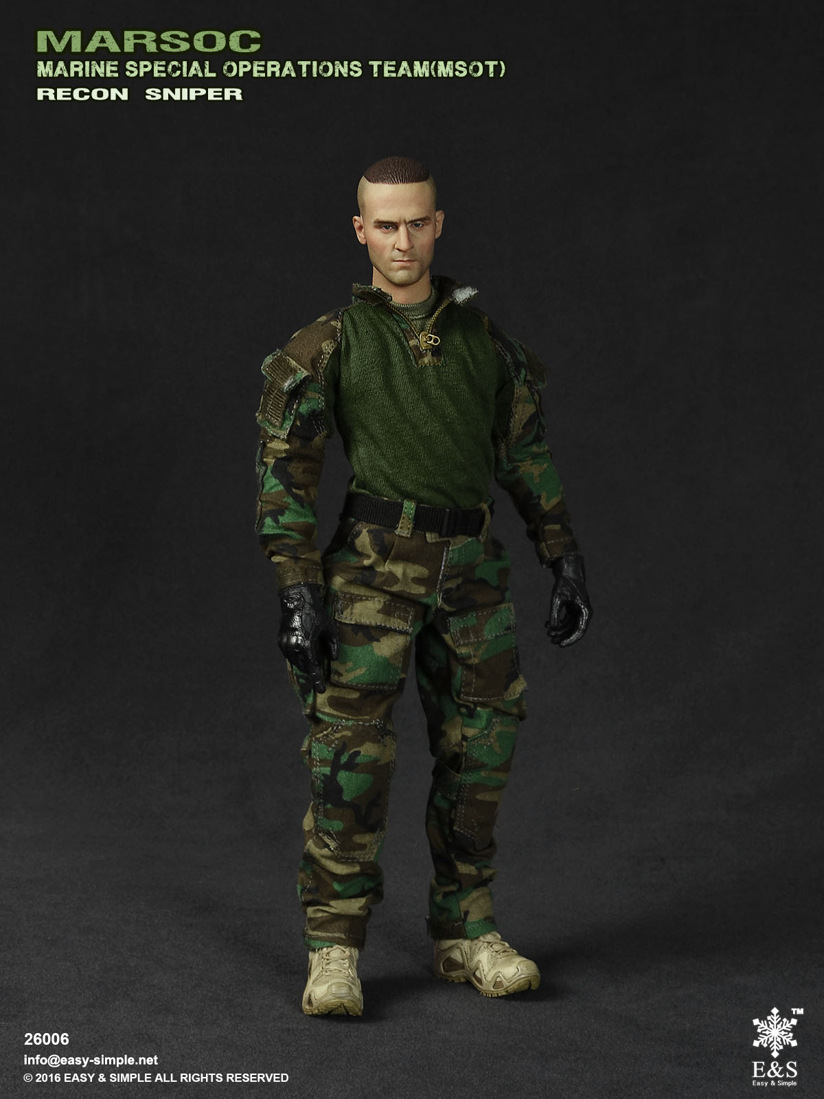 Easy&Simple 26006 MARSOC MSOT Recon Sniper